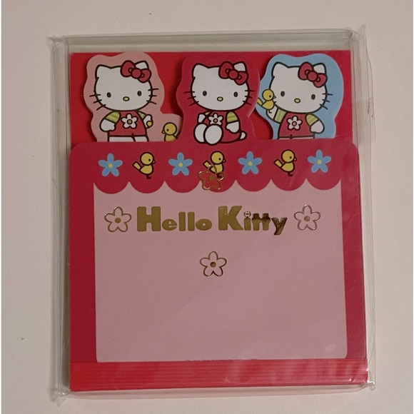 Sanrio | Other | Nwt Vintage Sanrio Hello Kitty Notepad | Poshmark